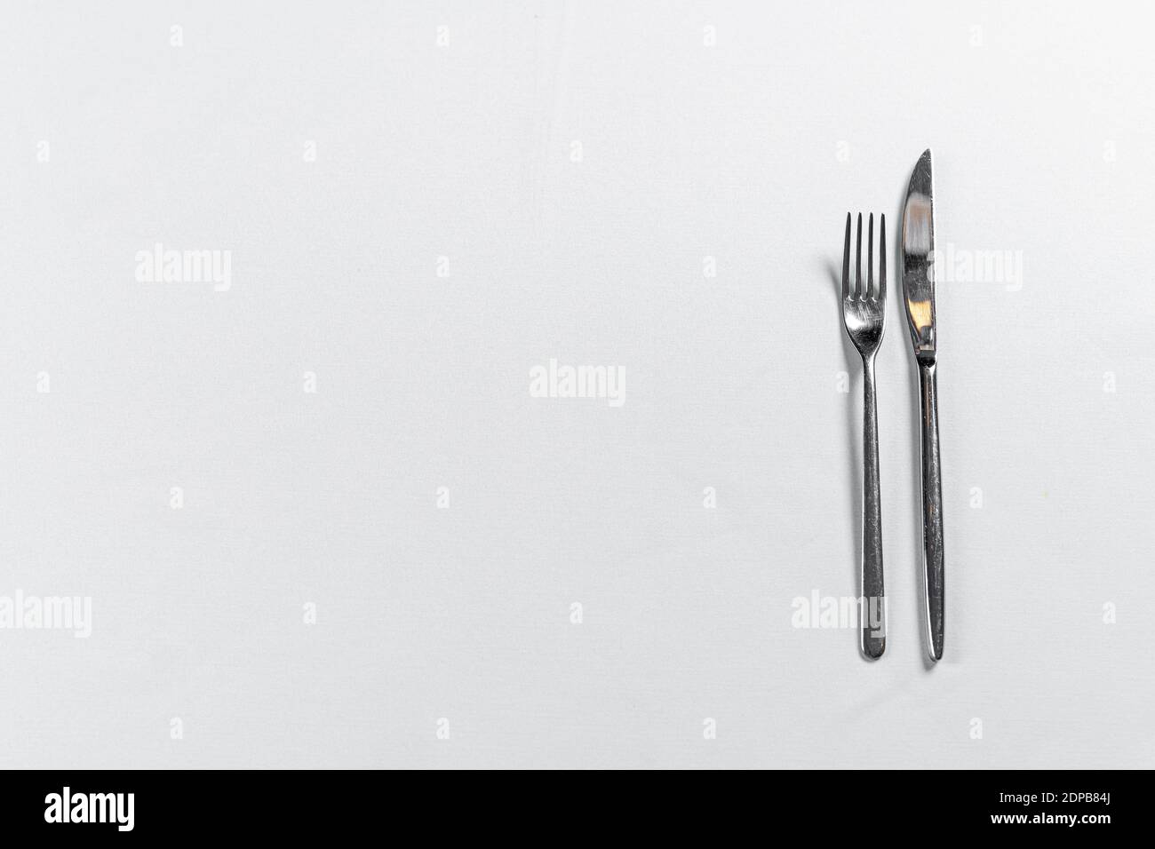 knife ad fork Stock Photo - Alamy