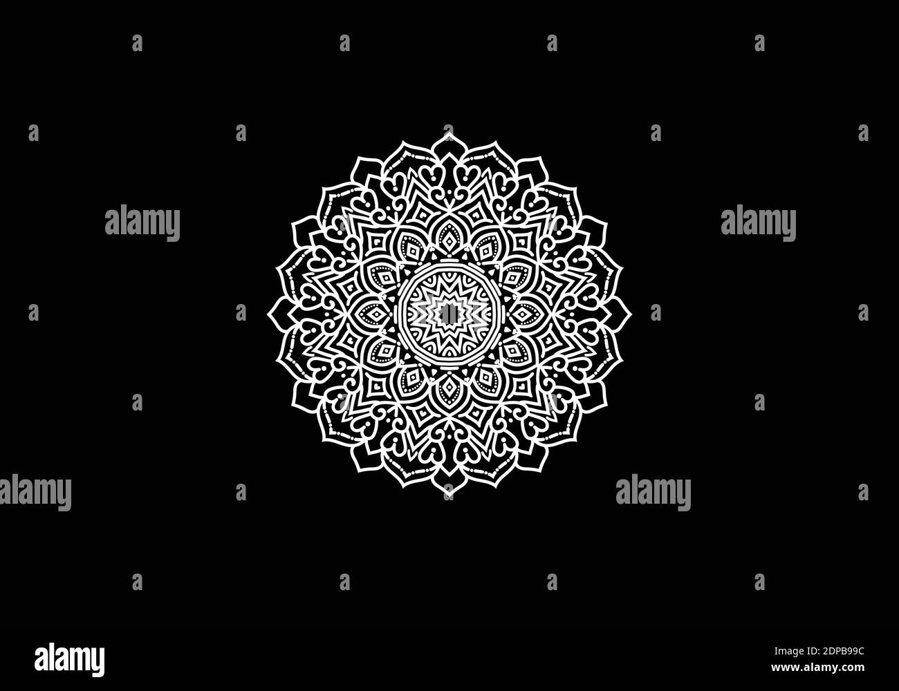 Background mandala Stock Vector Images - Alamy