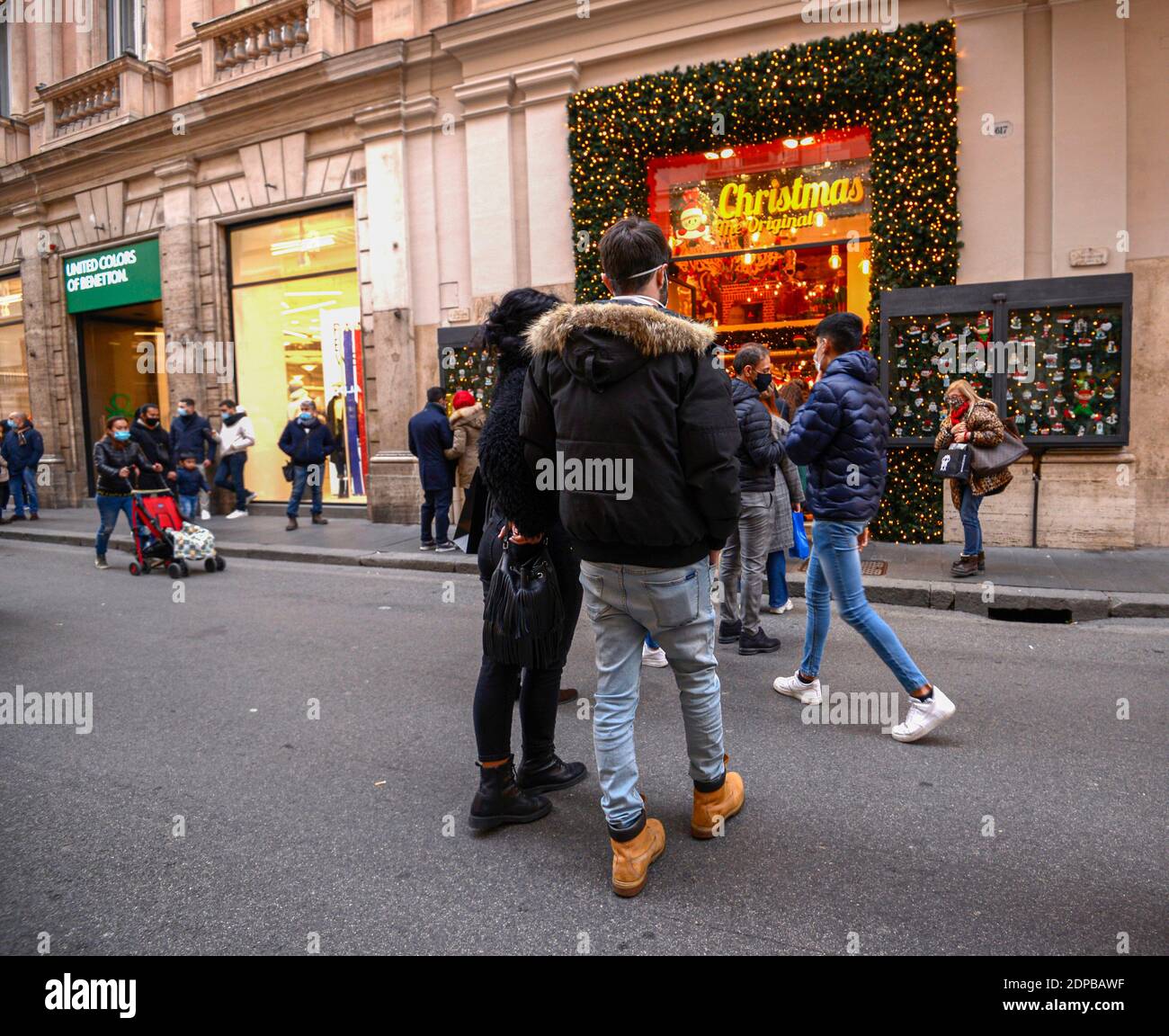 Roma via del Corso Stock Photo - Alamy