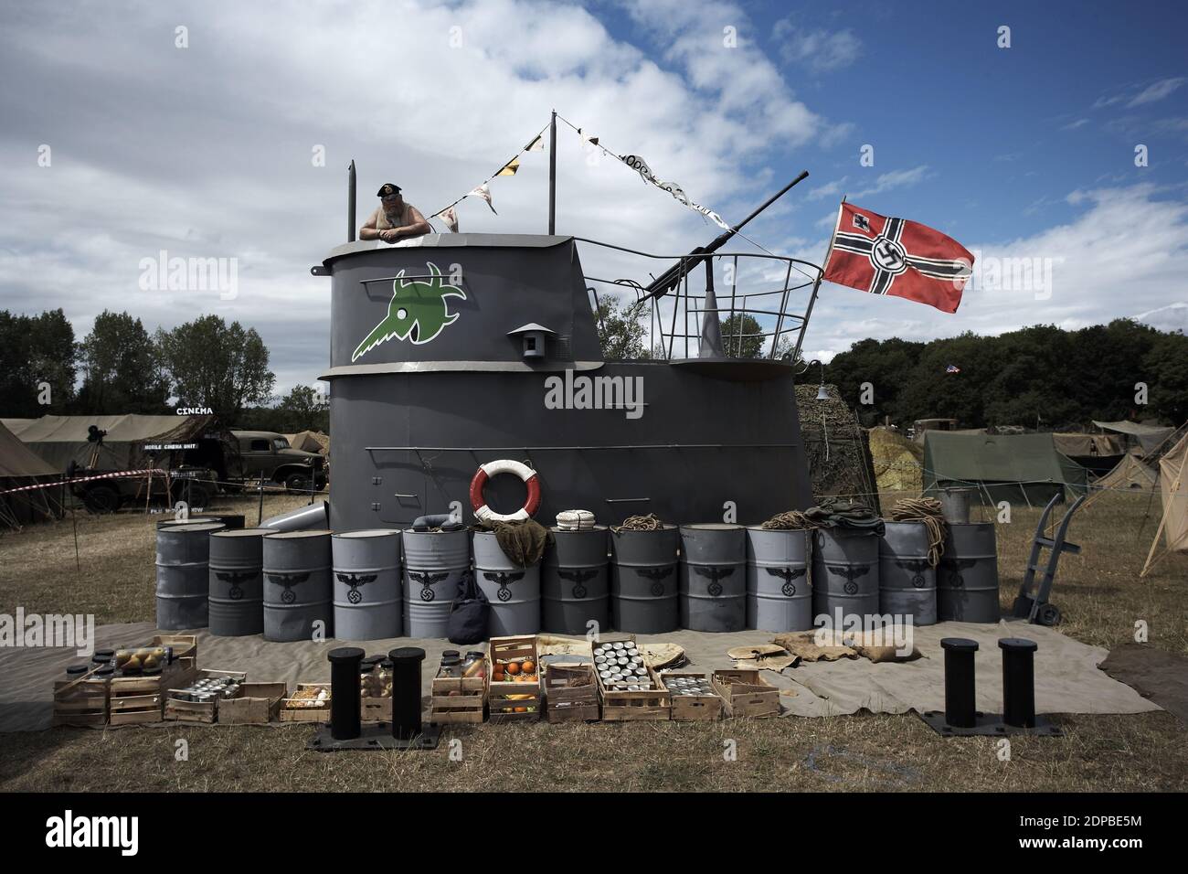 German submarine at The War and Peace Revival event GREAT BRITAIN ...