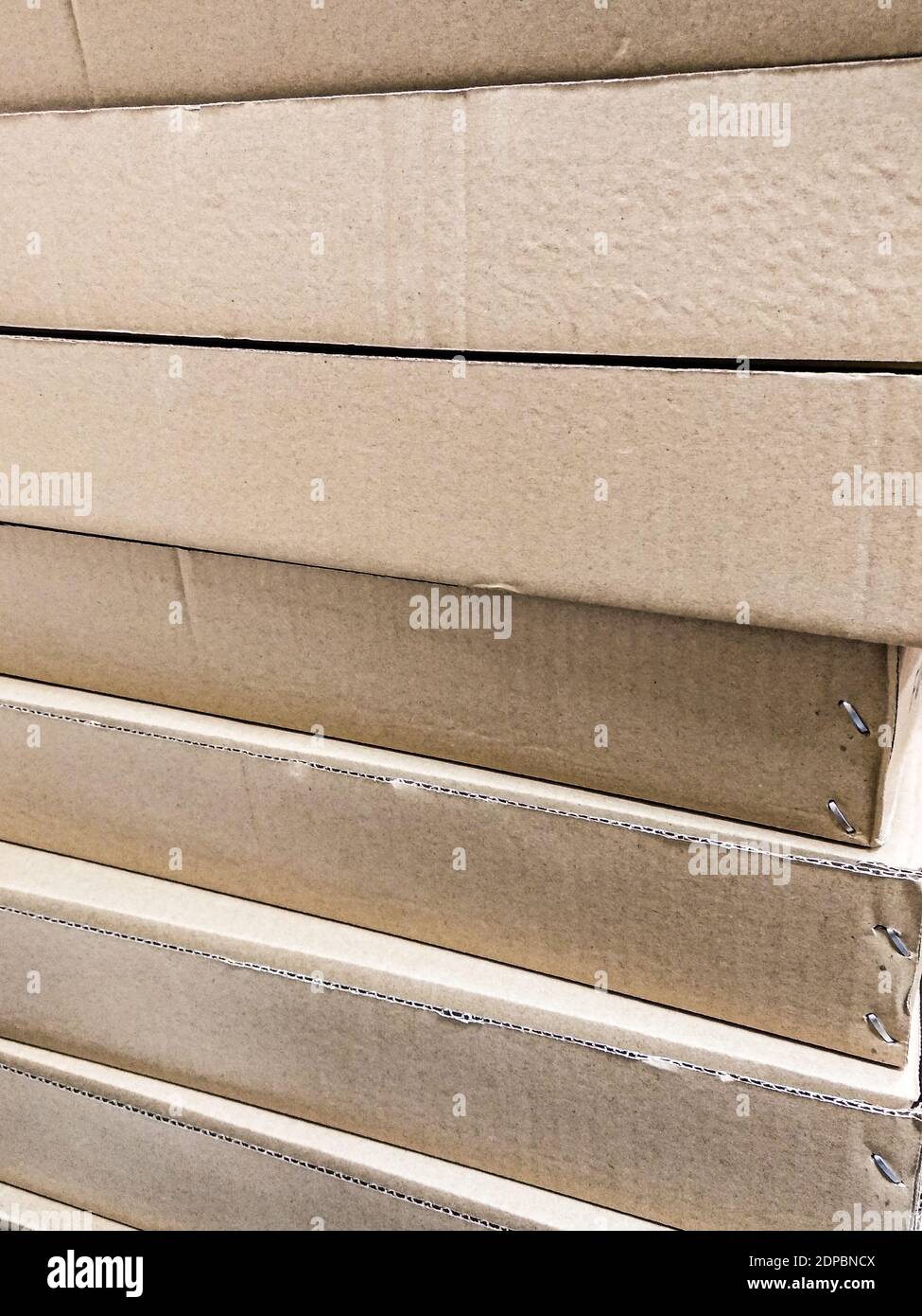 Folded cardboard boxes hi-res stock photography and images - Alamy
