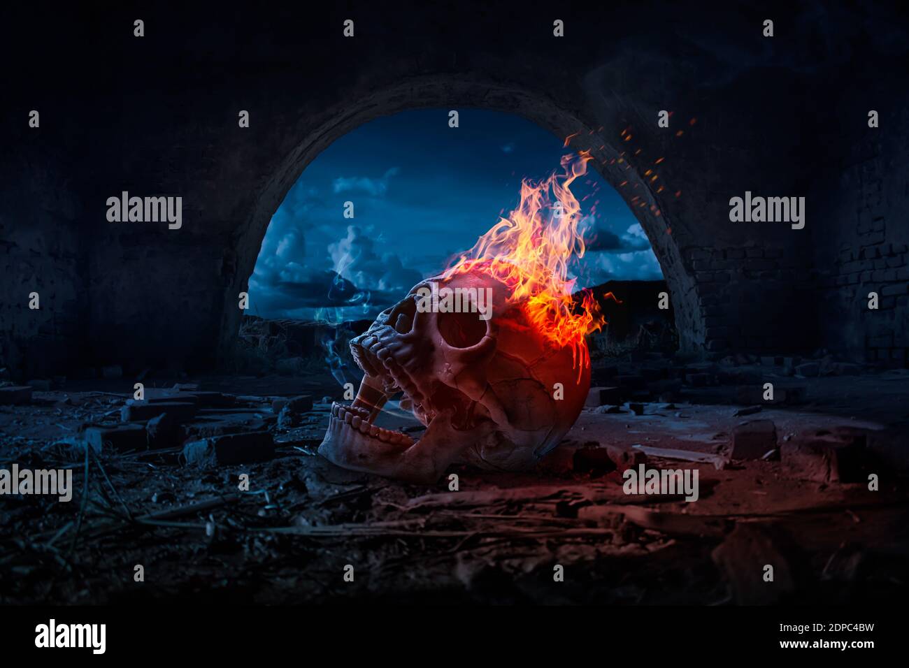Burned corpse hi-res stock photography and images - Alamy