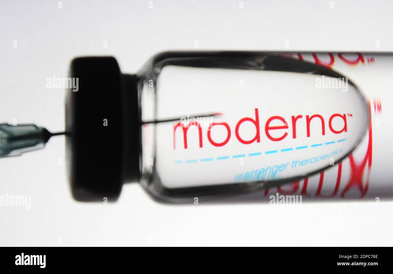 Ukraine. 24th Nov, 2020. In this photo illustration a medical syringe ...