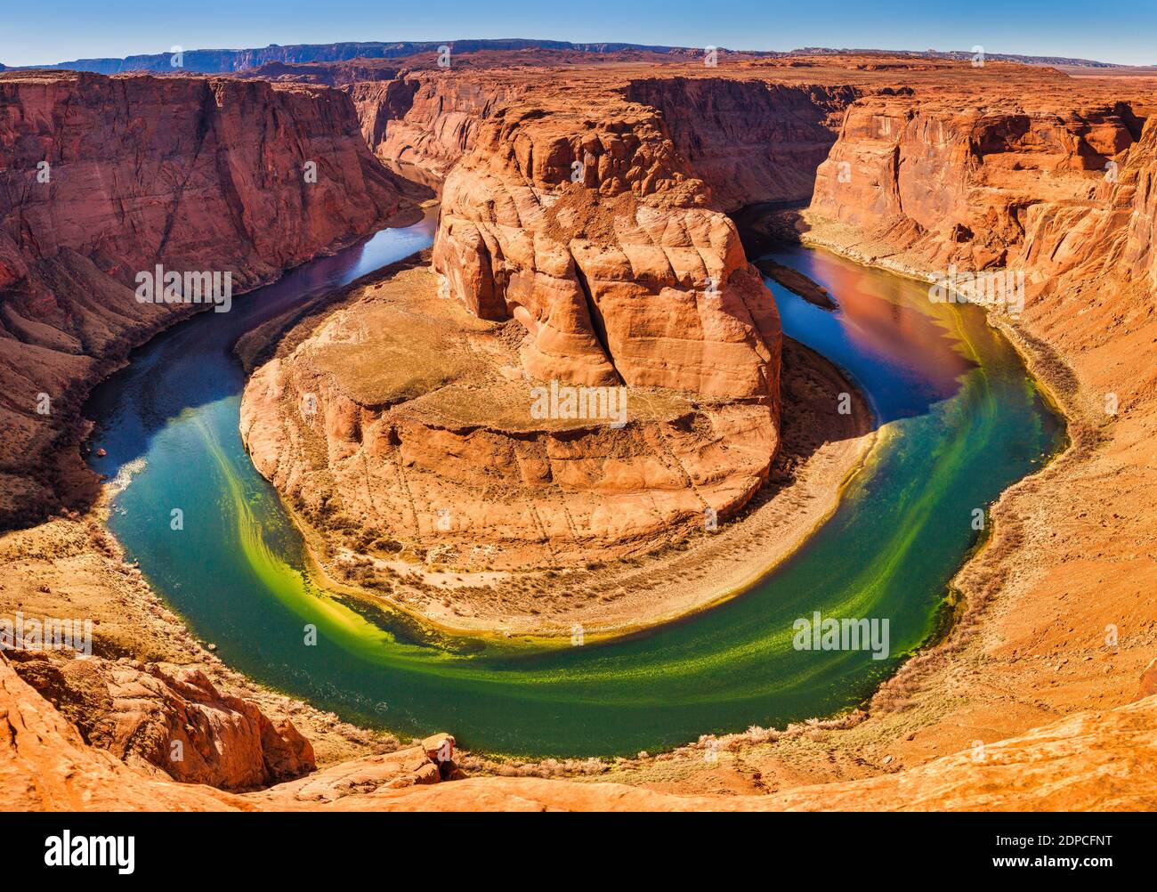 Aerial View Of Rock Formations Stock Photo - Alamy