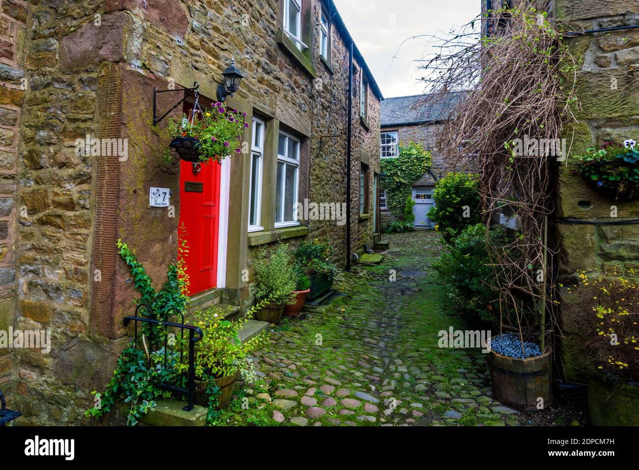 Quaint, cobbled street in Chipping, Lancashire, UK Stock Photo - Alamy