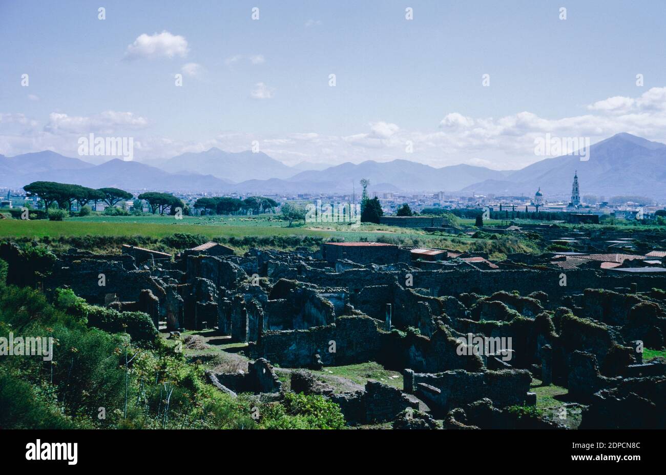 Archive scan of ruins of Pompeii comune destroyed by eruption of Mount ... Archive scan of ruins of Pompeii comune destroyed by eruption of Mount ...