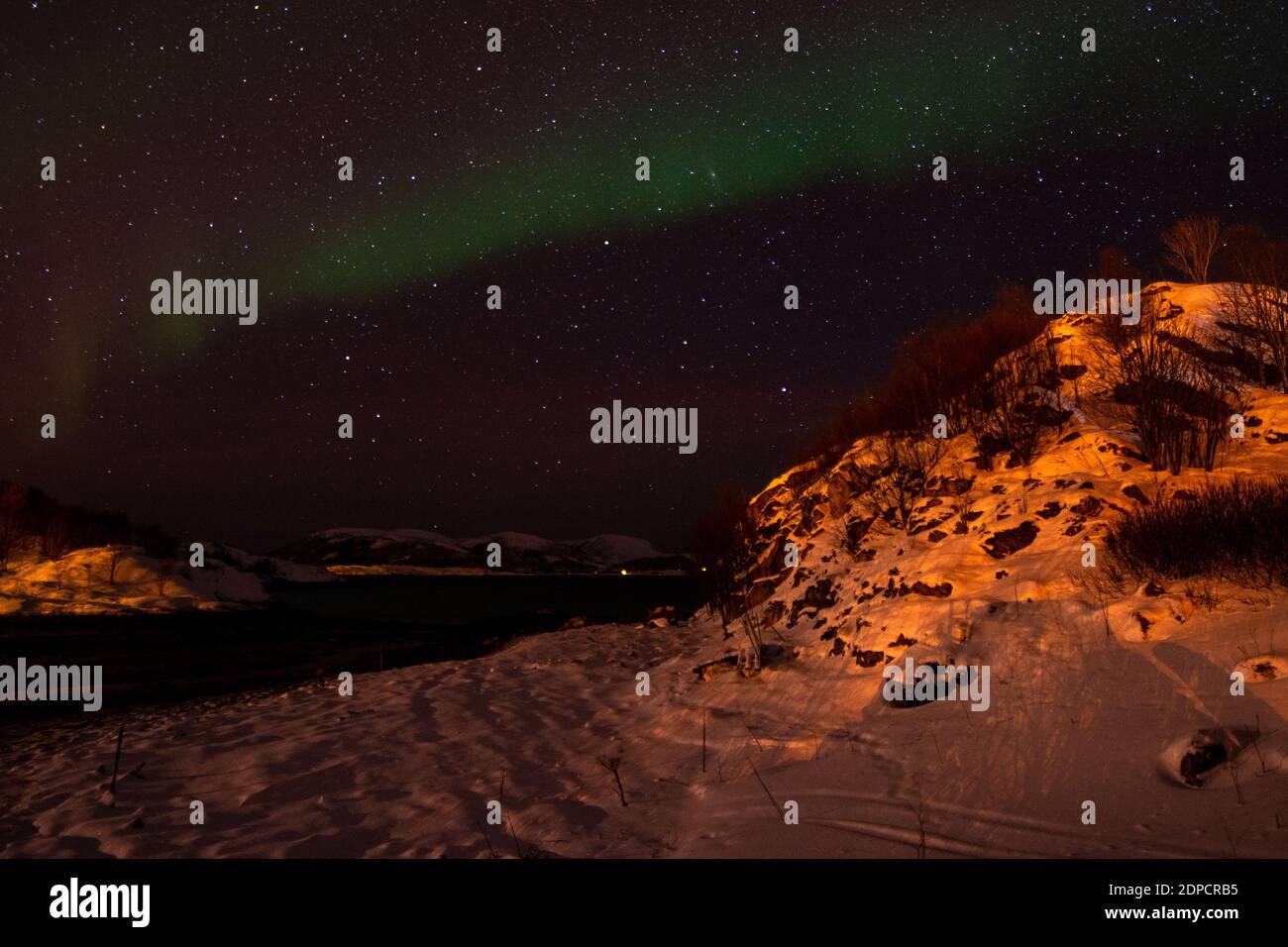 An aurora borealis, sometimes referred to as polar lights or northern ...