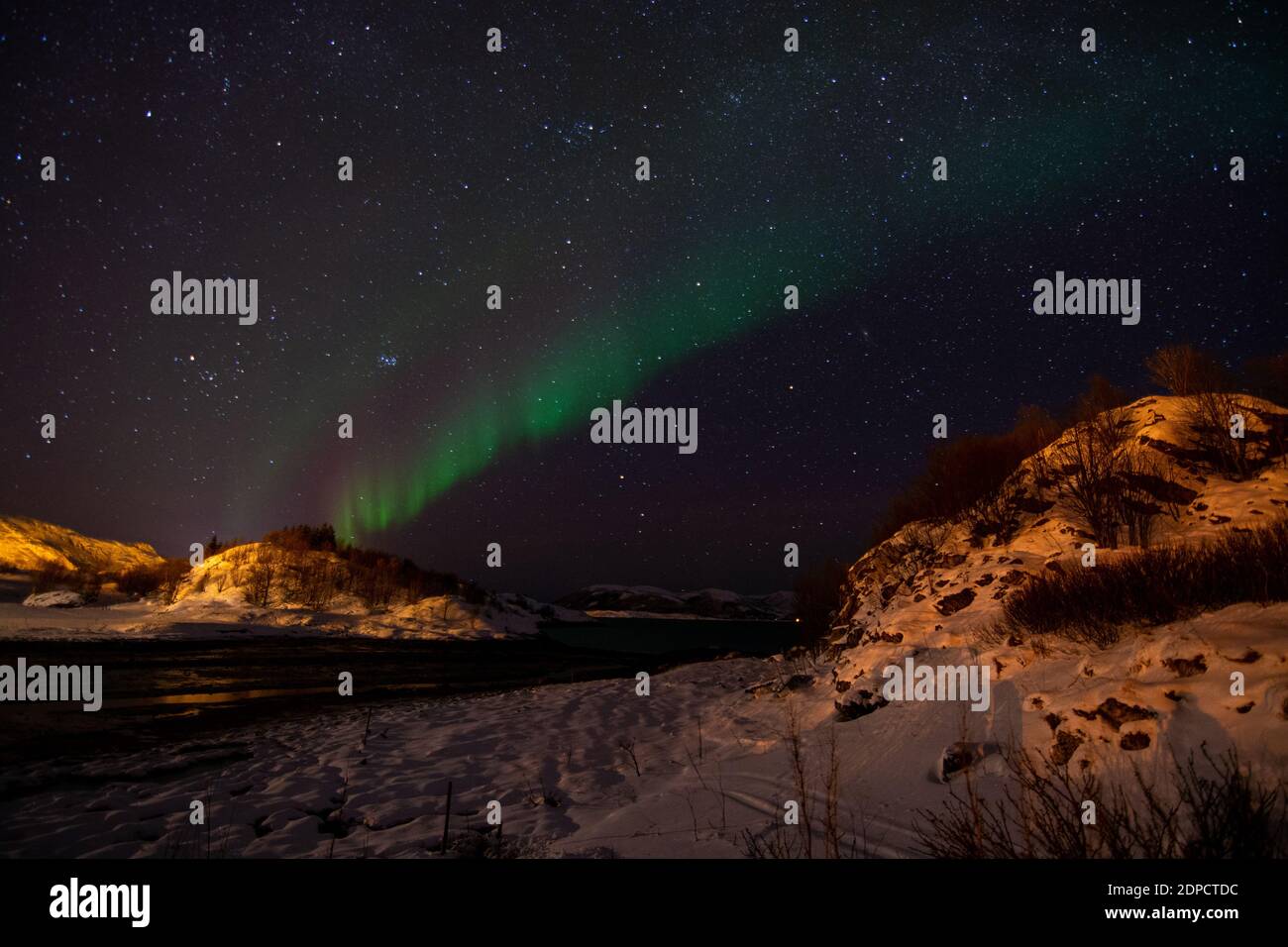 An aurora borealis, sometimes referred to as polar lights or northern ...