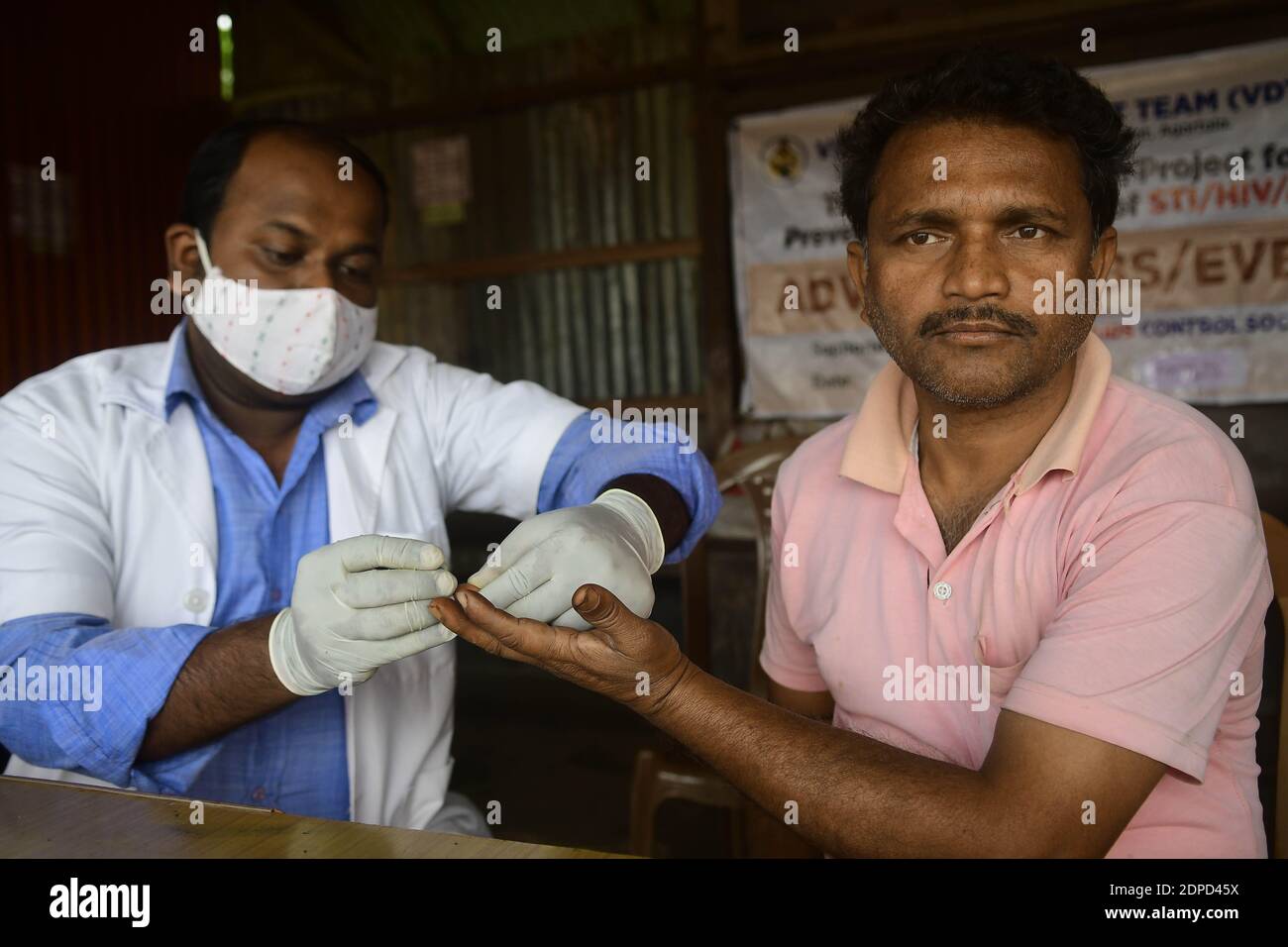 Hiv test camp hi-res stock photography and images - Alamy