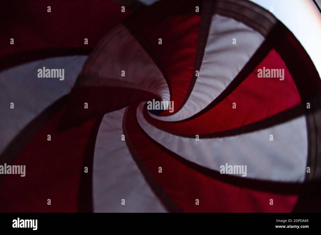 Candy Cane Swirls of American Flag Stock Photo - Alamy