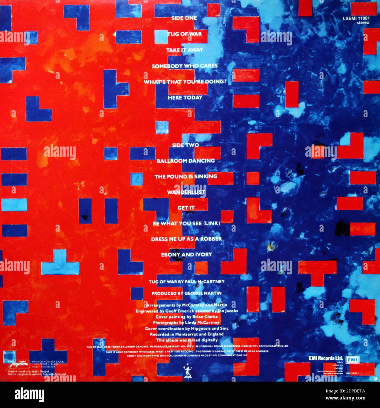 Paul mc cartney 1982 hi-res stock photography and images - Alamy