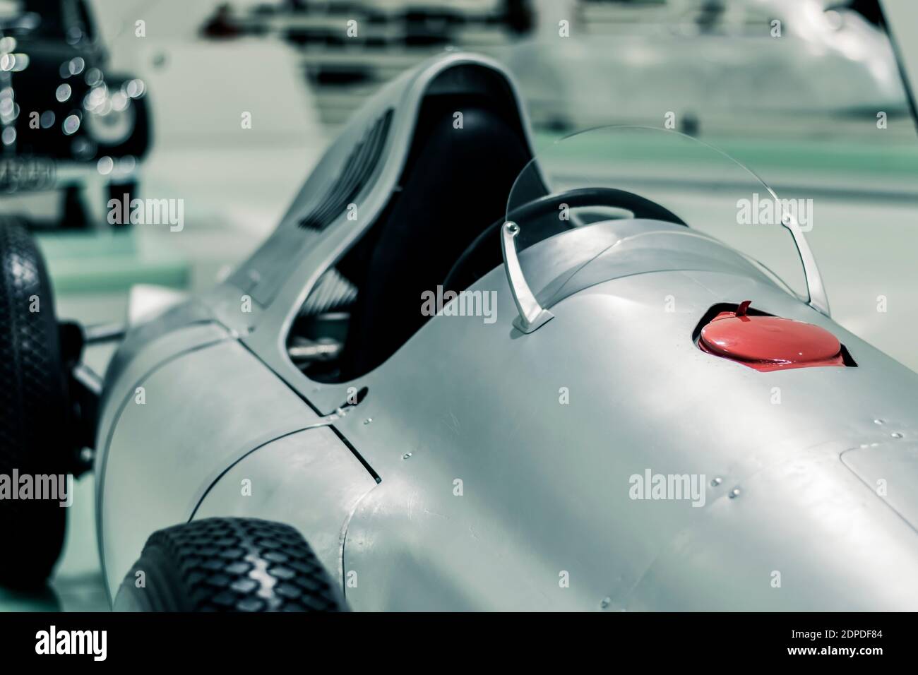 STUTTGART, Germany 6 March 2020: Porsche Type 360 (1948) Cisitalia at ...