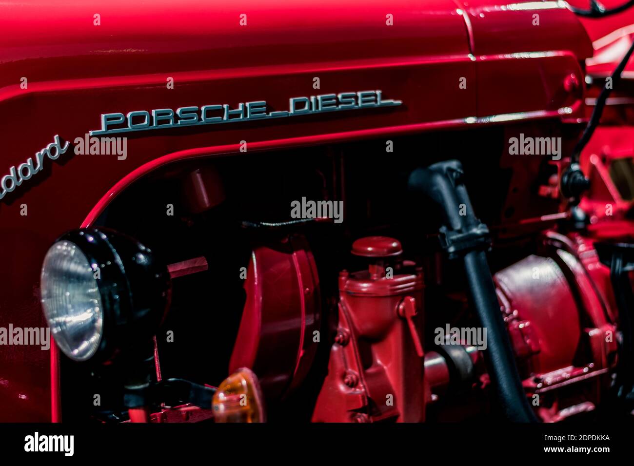 STUTTGART, Germany 6 March 2020: The Porsche-Diesel Schlepper “Standard ...