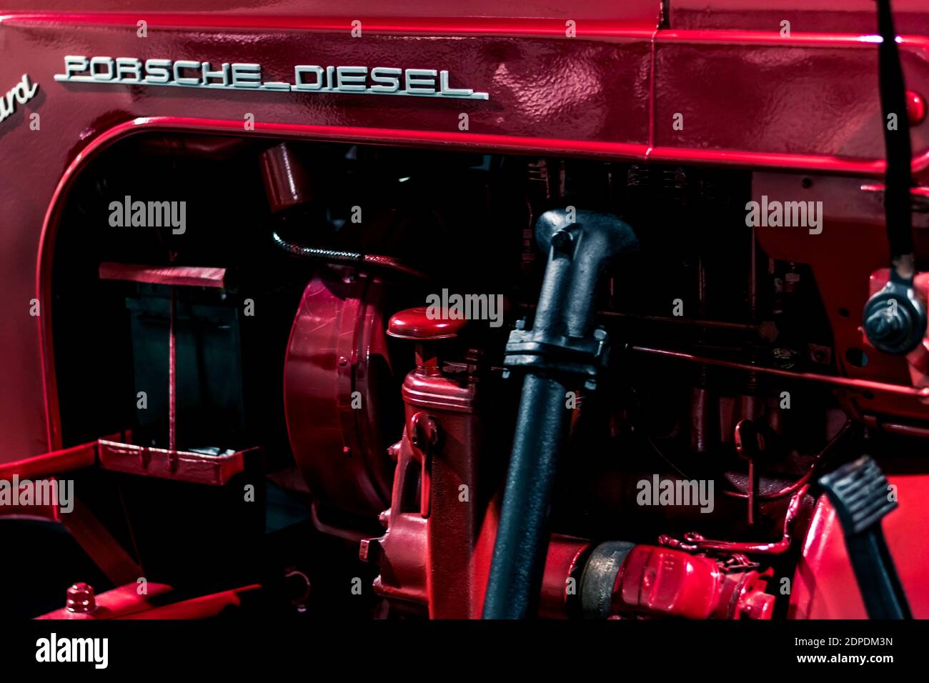 STUTTGART, Germany 6 March 2020: The Porsche-Diesel Schlepper “Standard ...