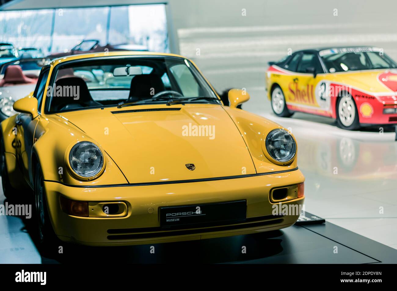 Porsche 911 turbo rear view hi-res stock photography and images - Alamy