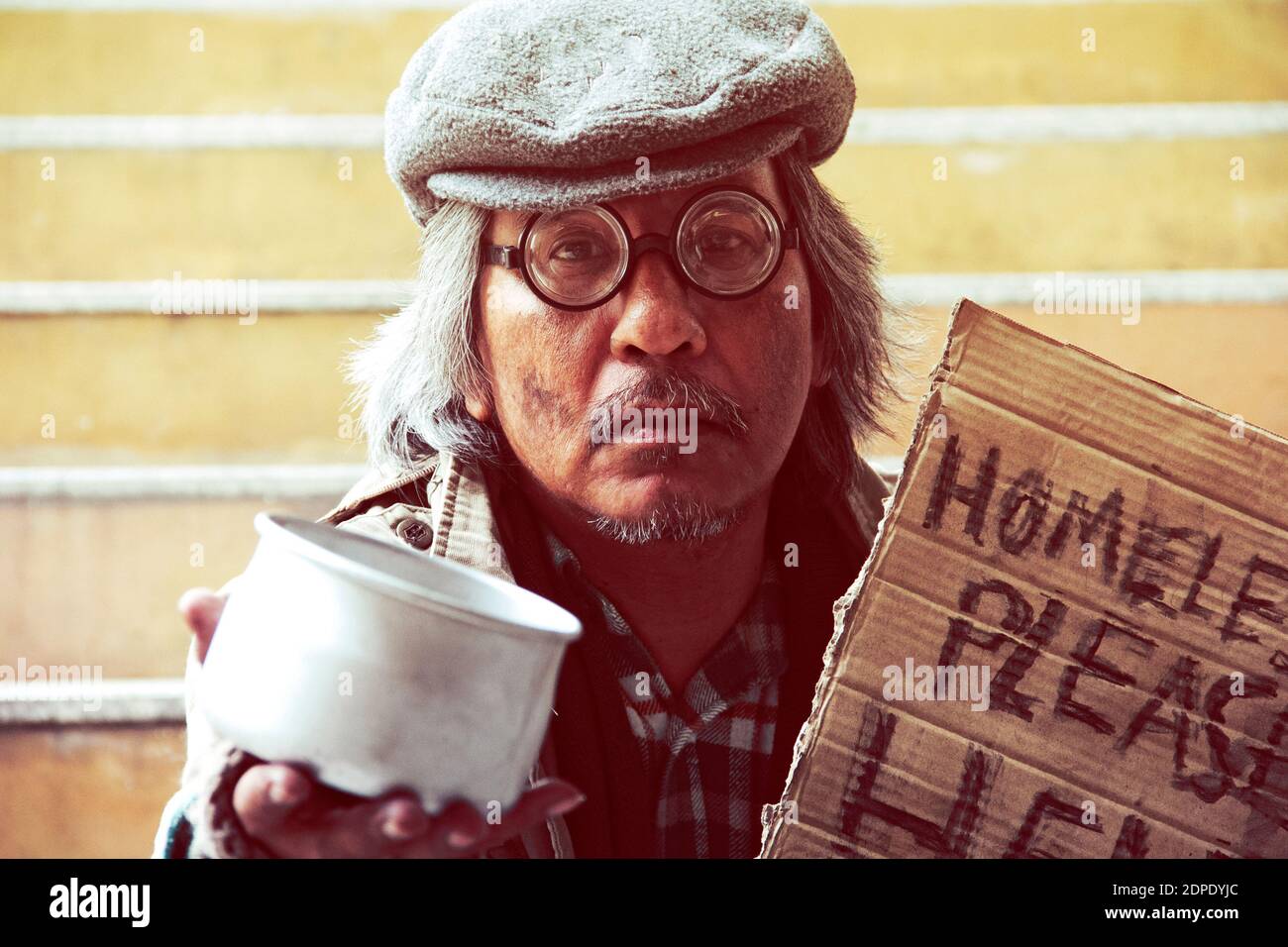 Social issues holding text looking at camera hi-res stock photography ...