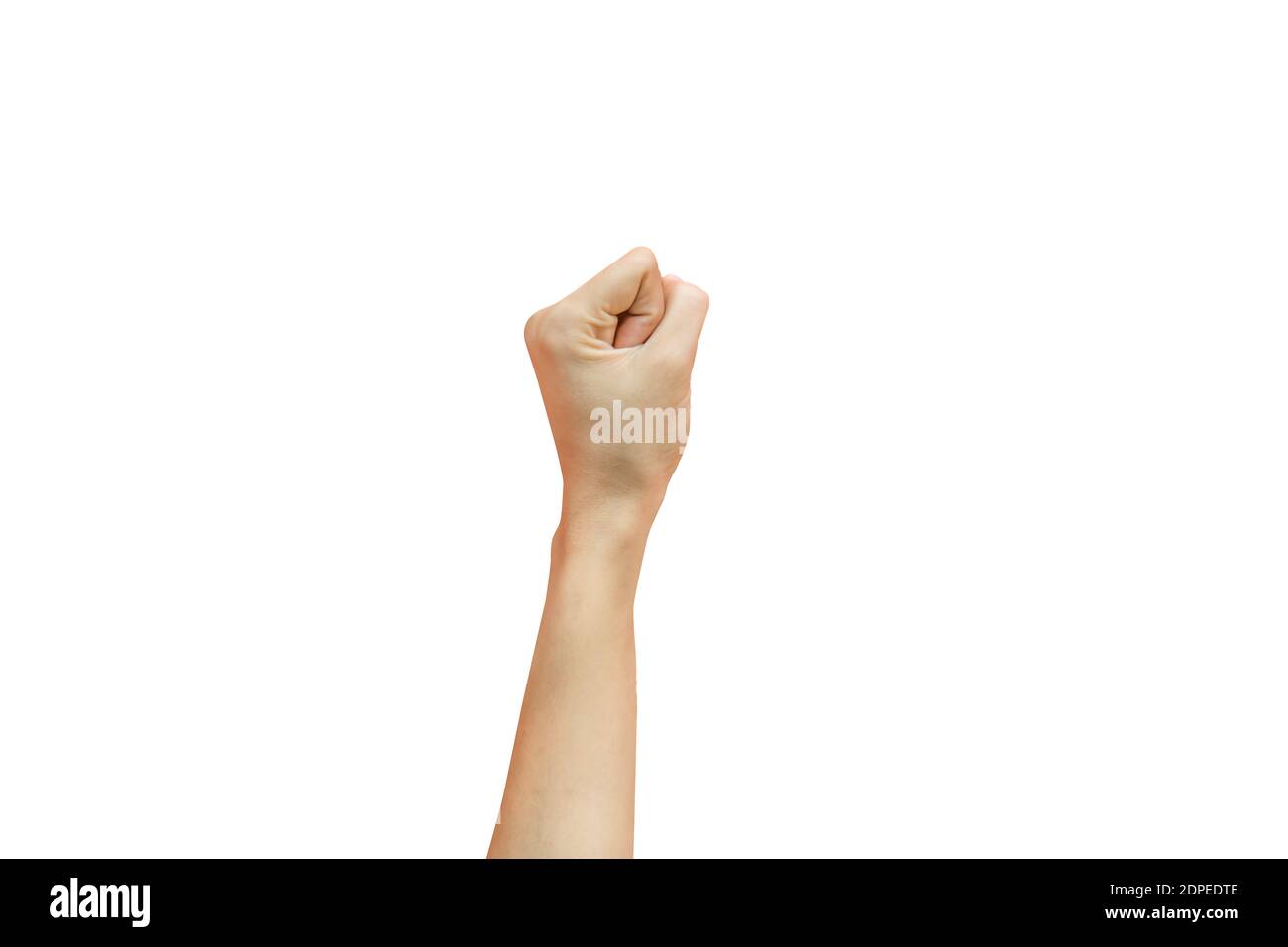 Close-up Of Human Hand Against White Background Stock Photo - Alamy
