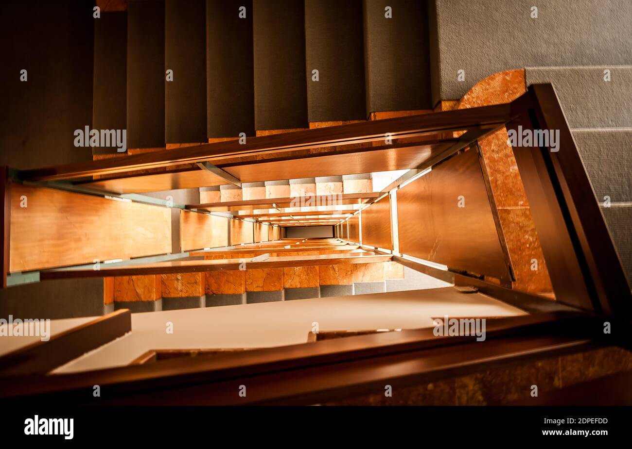 Staircase Of Building Stock Photo - Alamy
