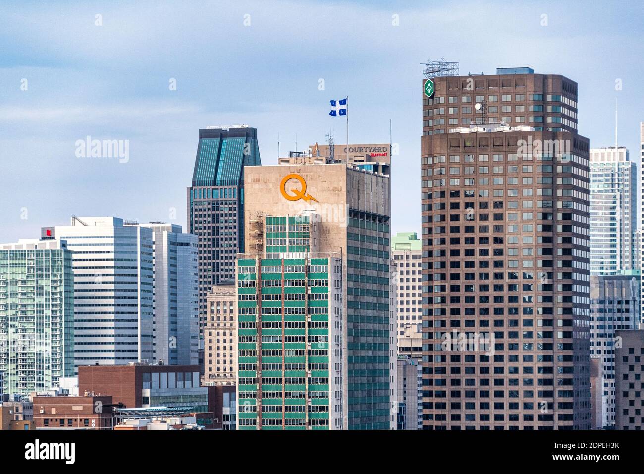 Financial district, Montreal, Canada Stock Photo - Alamy