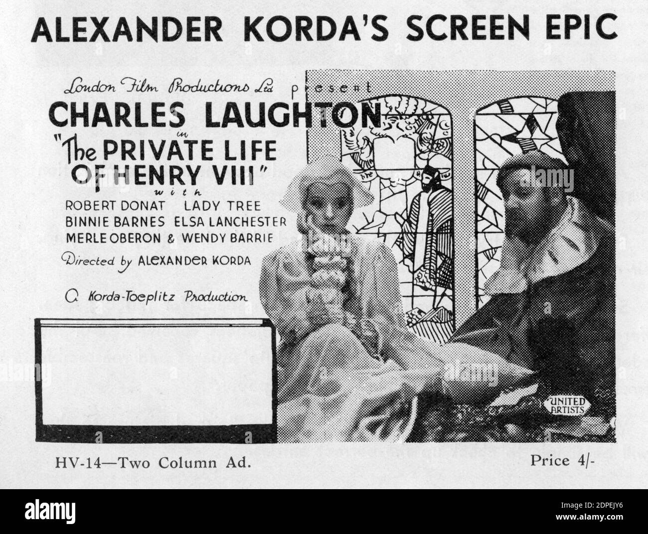 Charles laughton elsa lanchester hi-res stock photography and images ...