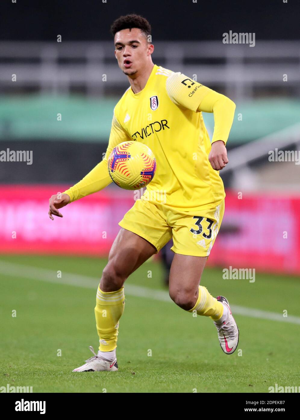 Fulham's Antonee Robinson during the Premier League match at St James ...