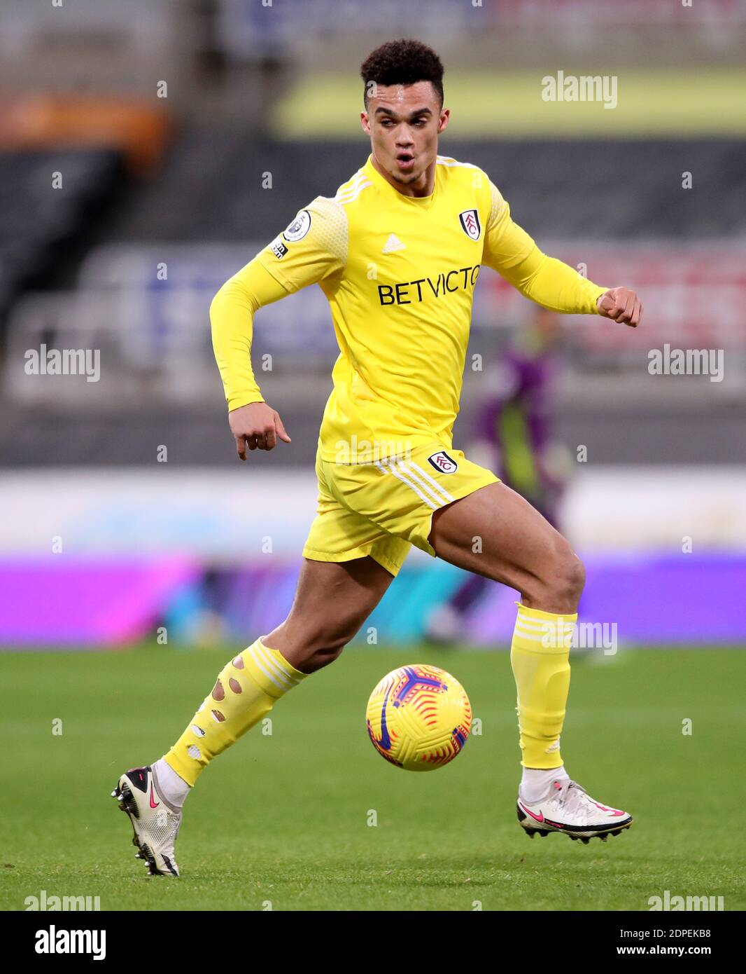Fulham's Antonee Robinson during the Premier League match at St James ...