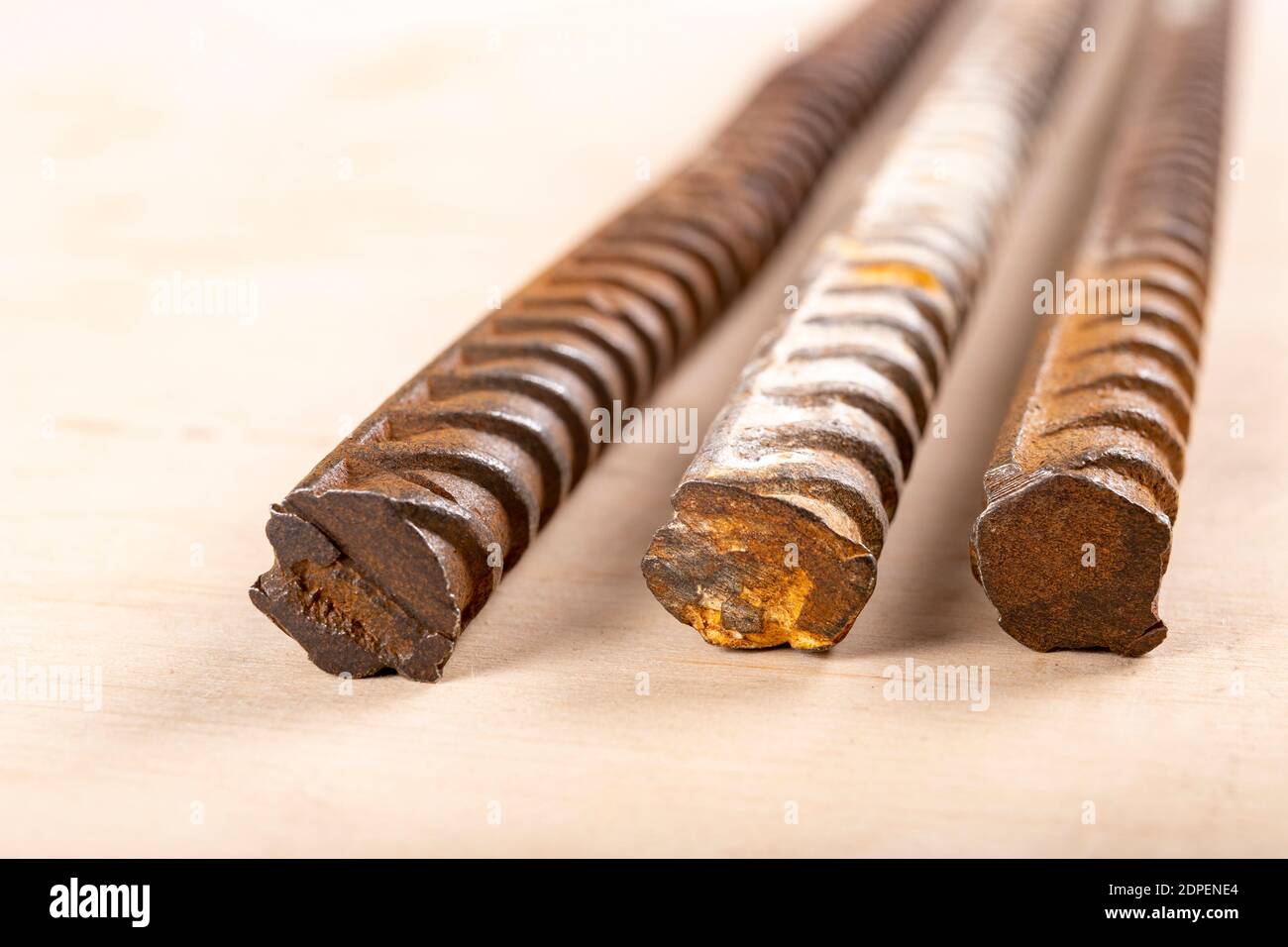 Bars for concrete reinforcement in house construction. Elements of ...