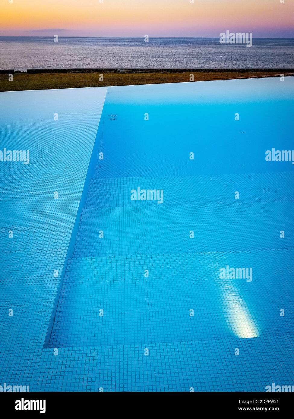 Aerial View Of Swimming Pool Stock Photo - Alamy