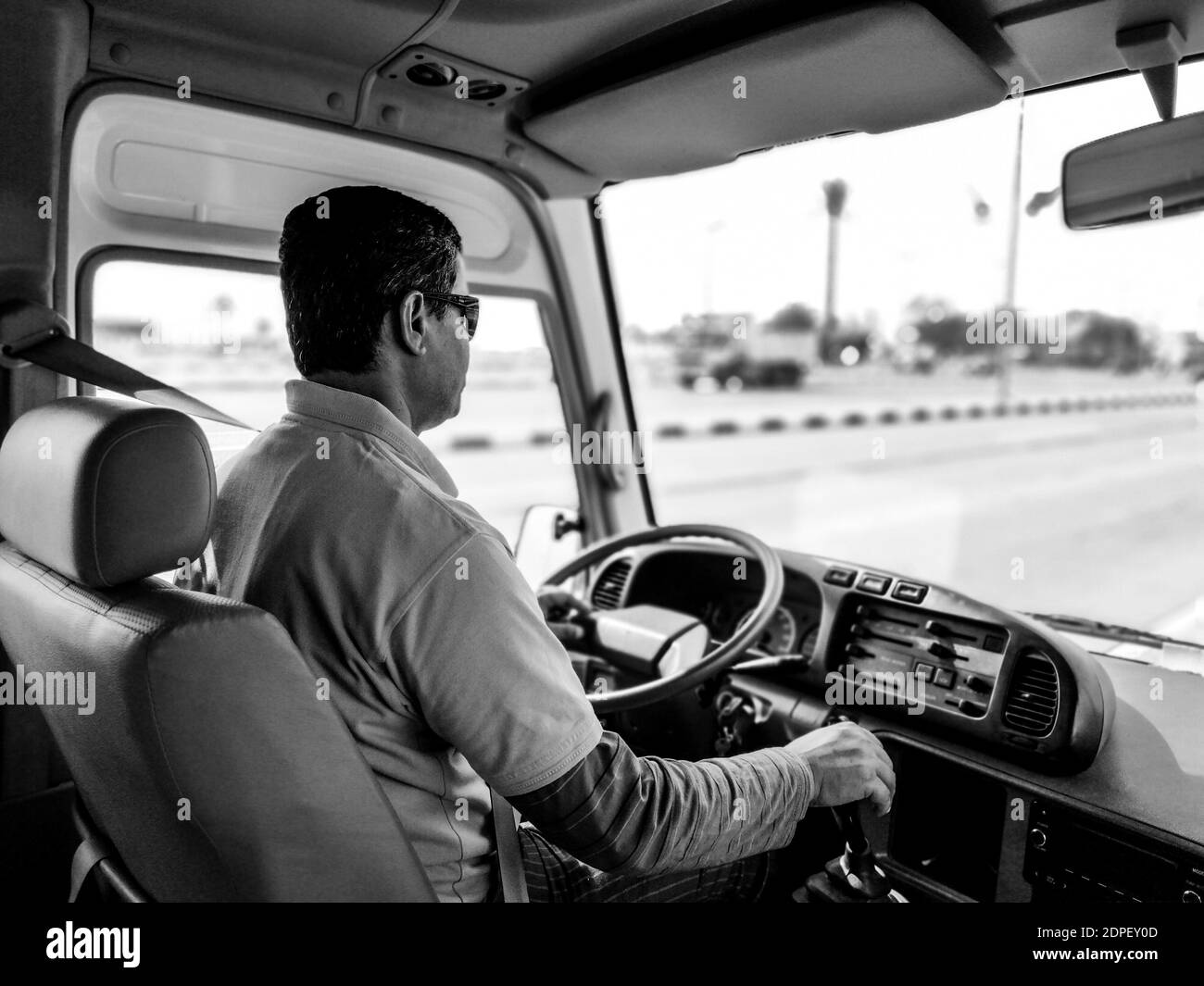 Bus mode transport Black and White Stock Photos & Images - Alamy