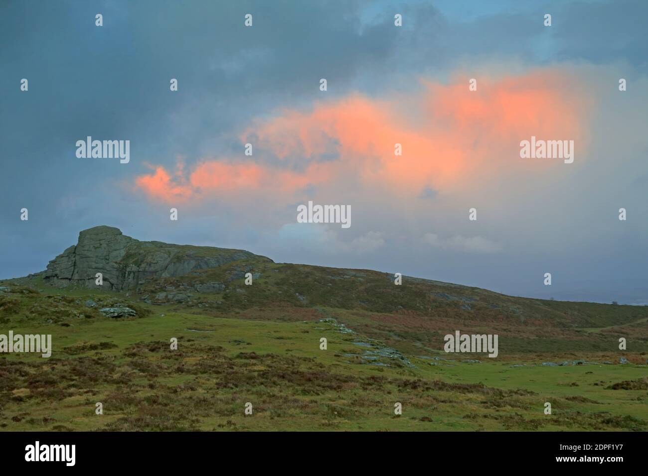 Dartmoor devon sunset hi-res stock photography and images - Alamy