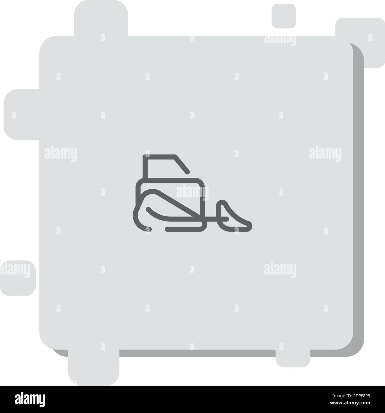 scraper vector icon modern simple vector illustration Stock Vector ...