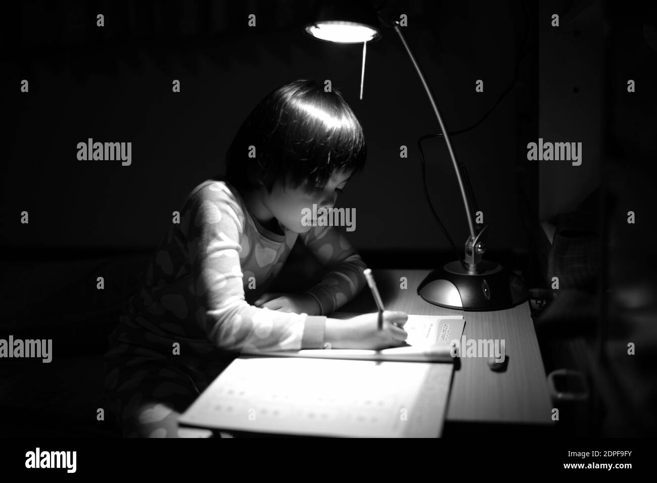 Asian girls studying Black and White Stock Photos & Images - Alamy