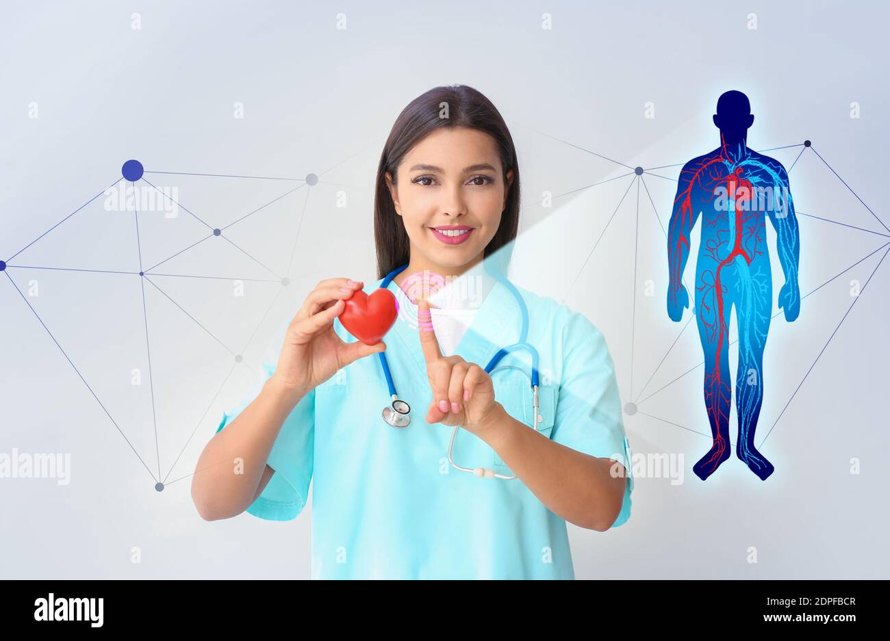 Cardiologist health diagnostics analysis hi-res stock photography and ...