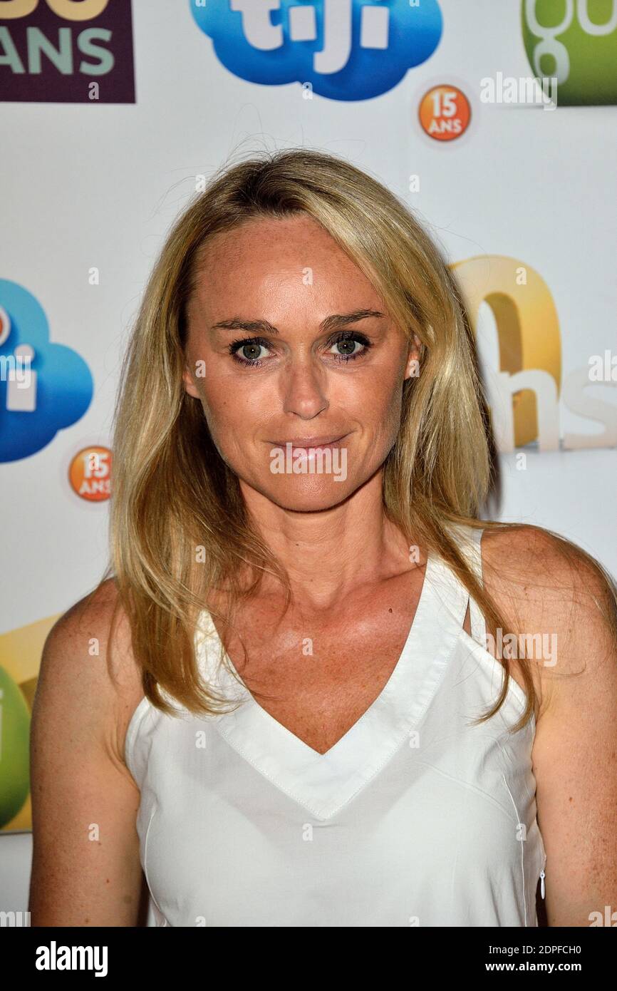 Cecile de Menibus lors d'une conference de presse pour la presentation ...