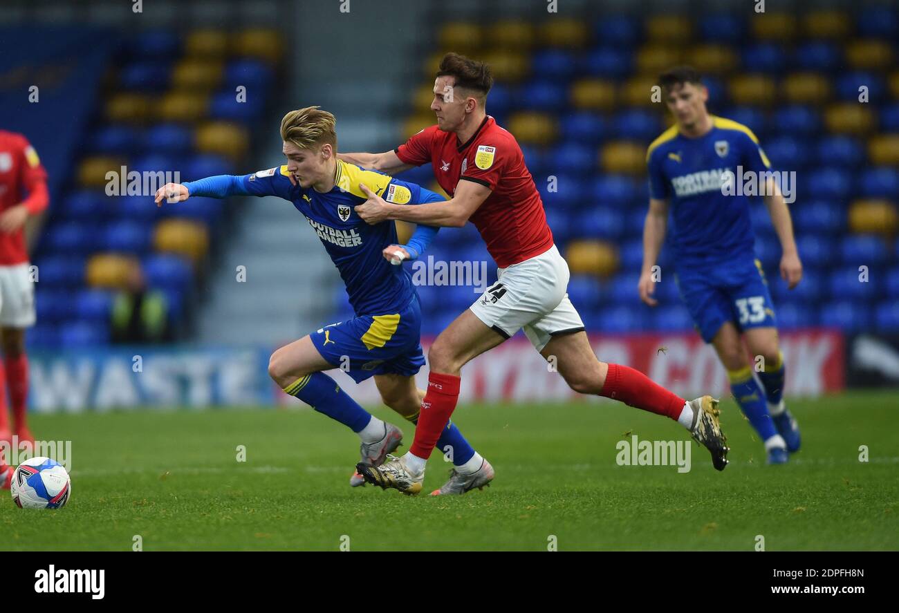 Afc wimbledons jack rudoni hi-res stock photography and images - Alamy