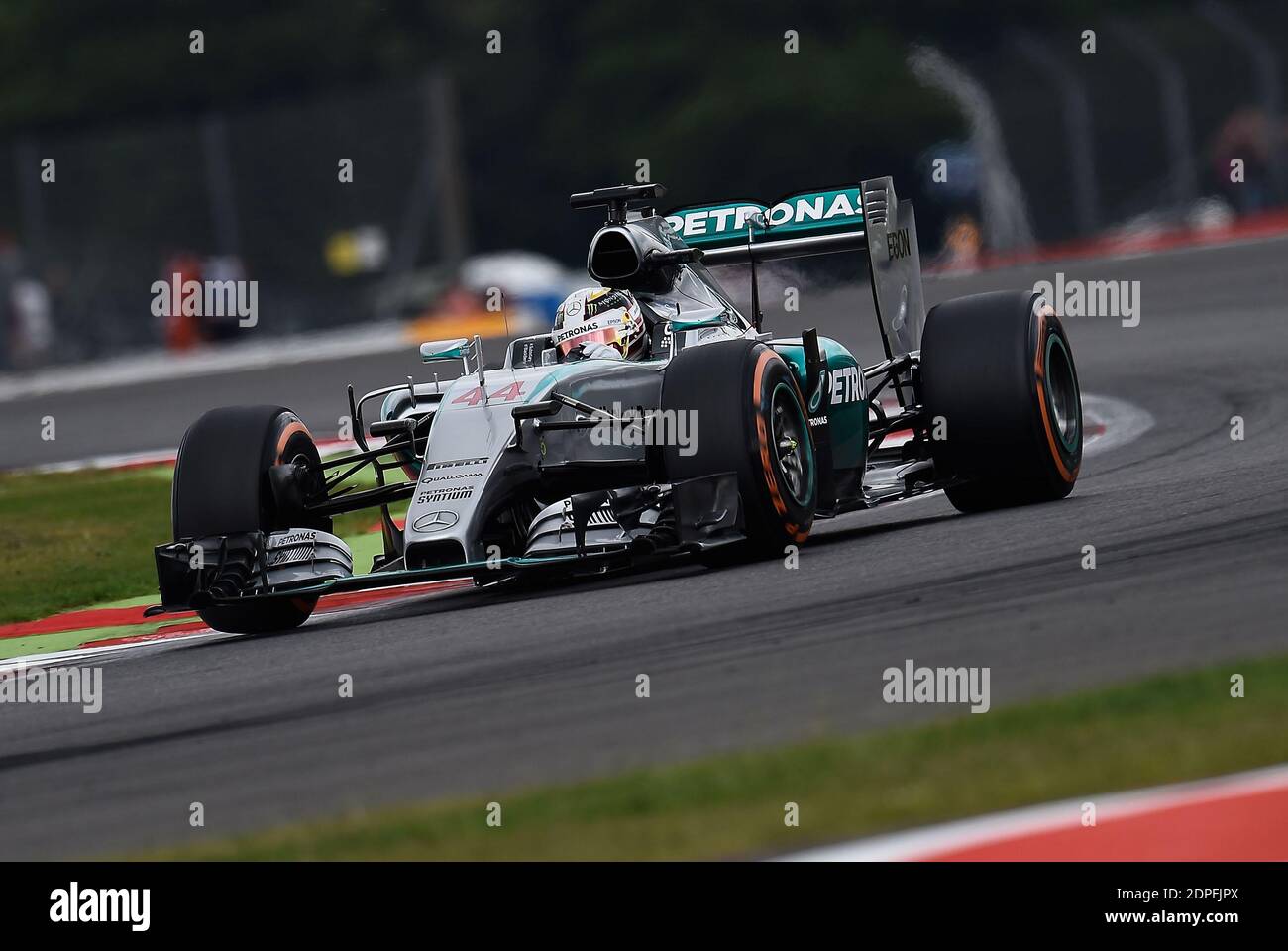 Lewis hamilton 2015 silverstone hi-res stock photography and images - Alamy