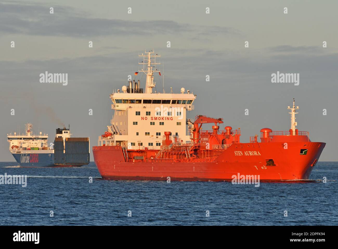 Chemical / Oil Products Tanker STEN AURORA Stock Photo - Alamy