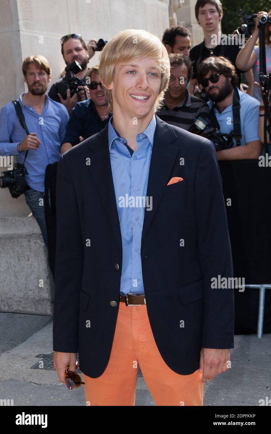 Jean-Charles Deval attending Chanel's Fall-Winter 2015/2016 Haute ...