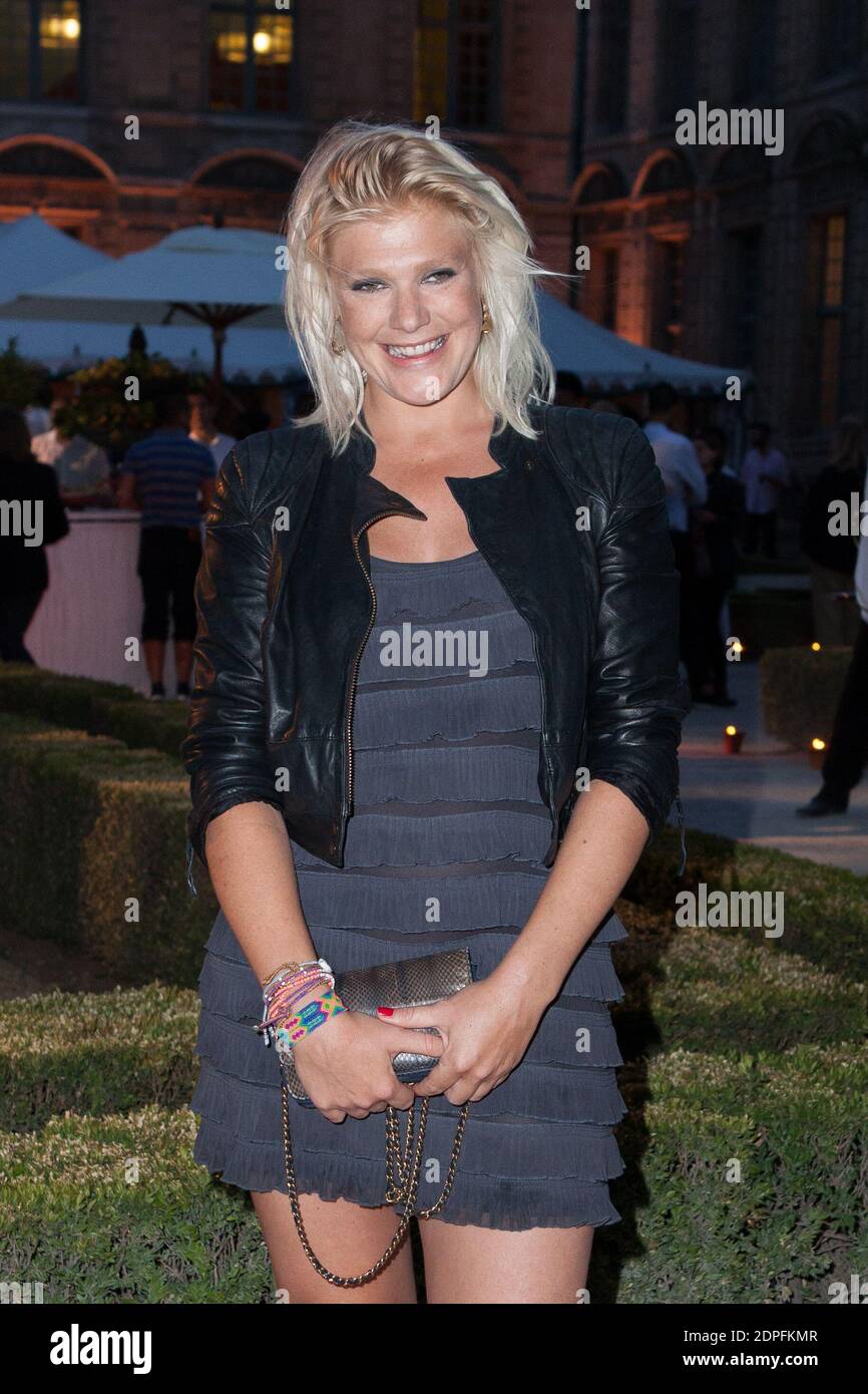 Micky Green attending the Tory Burch Paris Flagship store opening after ...