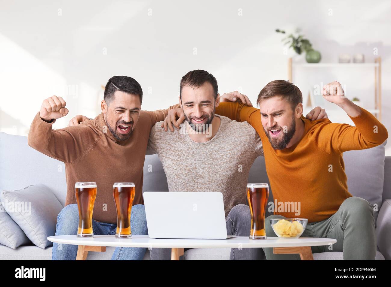 Man happy after winning lottery hi-res stock photography and images - Alamy
