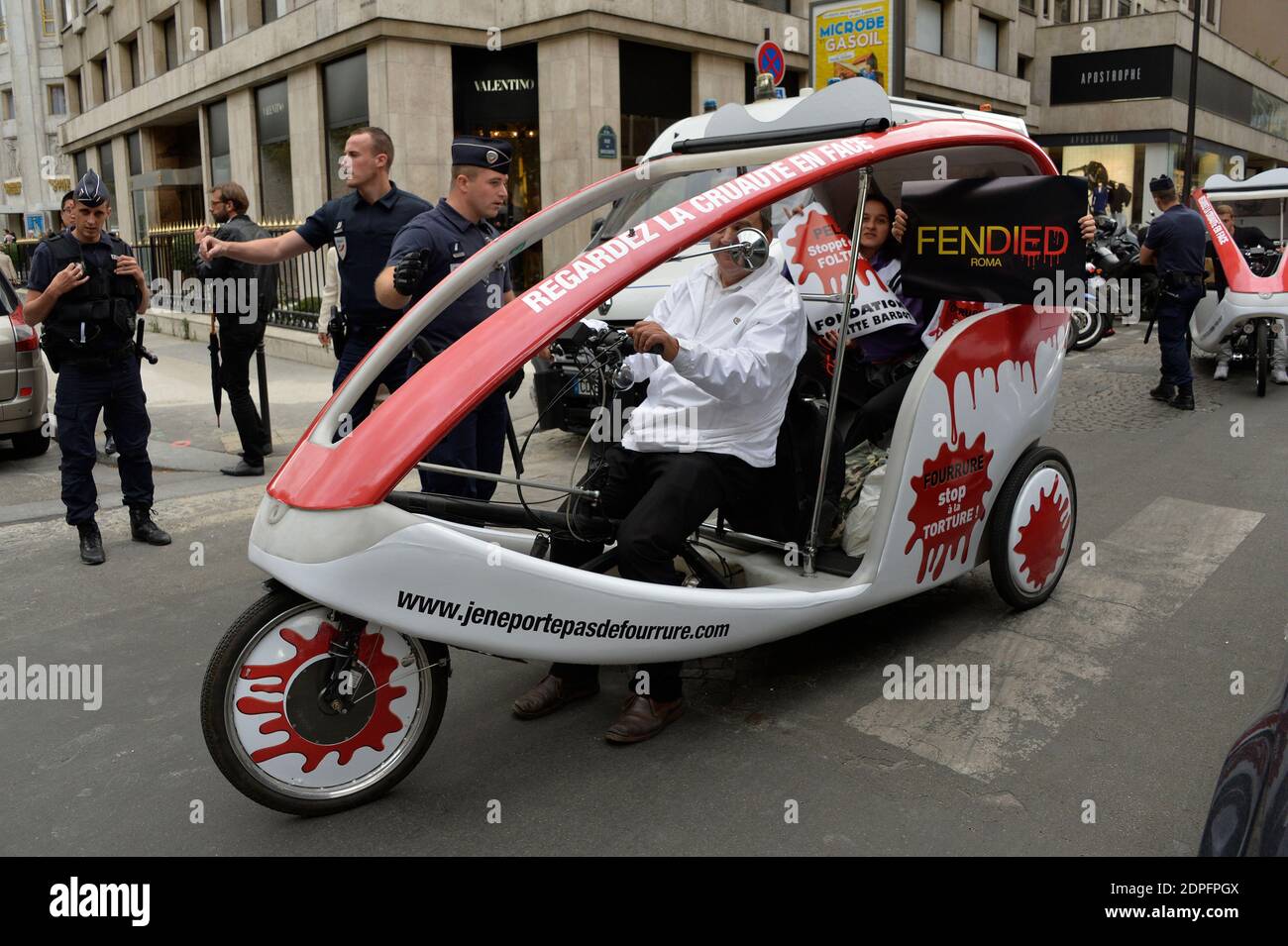 Brigitte Bardot Foundation animal rights activists protest against fur ...