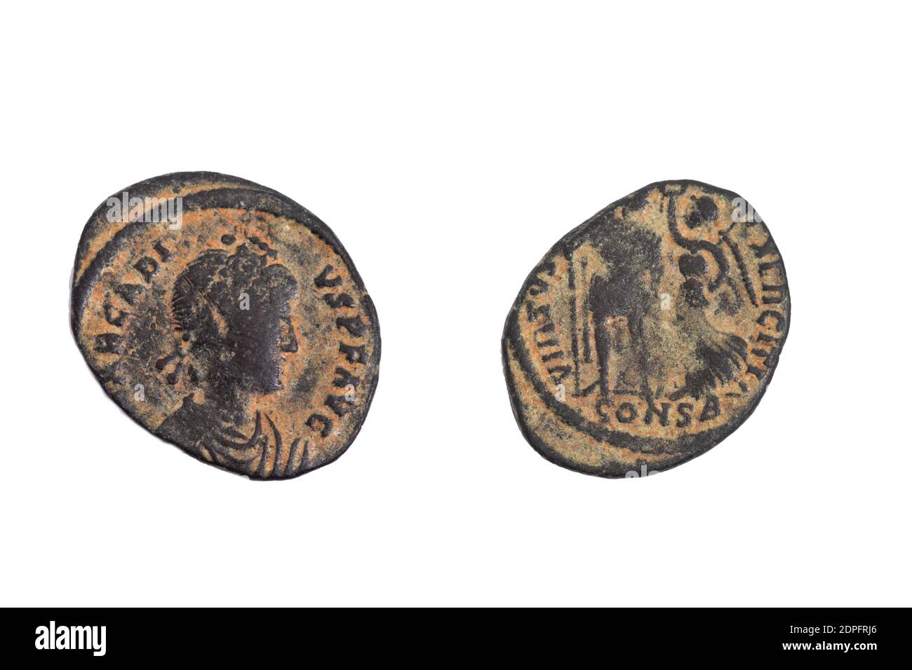 Arcadius roman emperor coin hi-res stock photography and images - Alamy