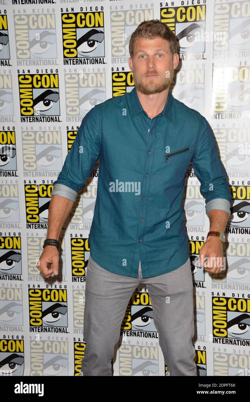 Actor Travis Van Winkle at photocall for The Last Ship series, ahead ...