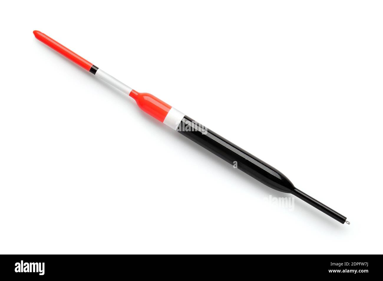 Fishing float on white background Stock Photo - Alamy