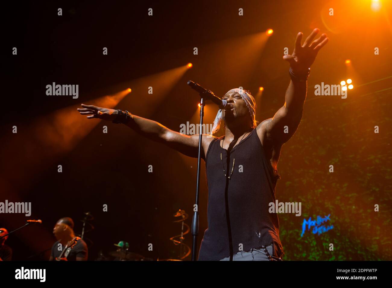 D'Angelo performs live on stage at Montreux Jazz Festival in Montreux ...