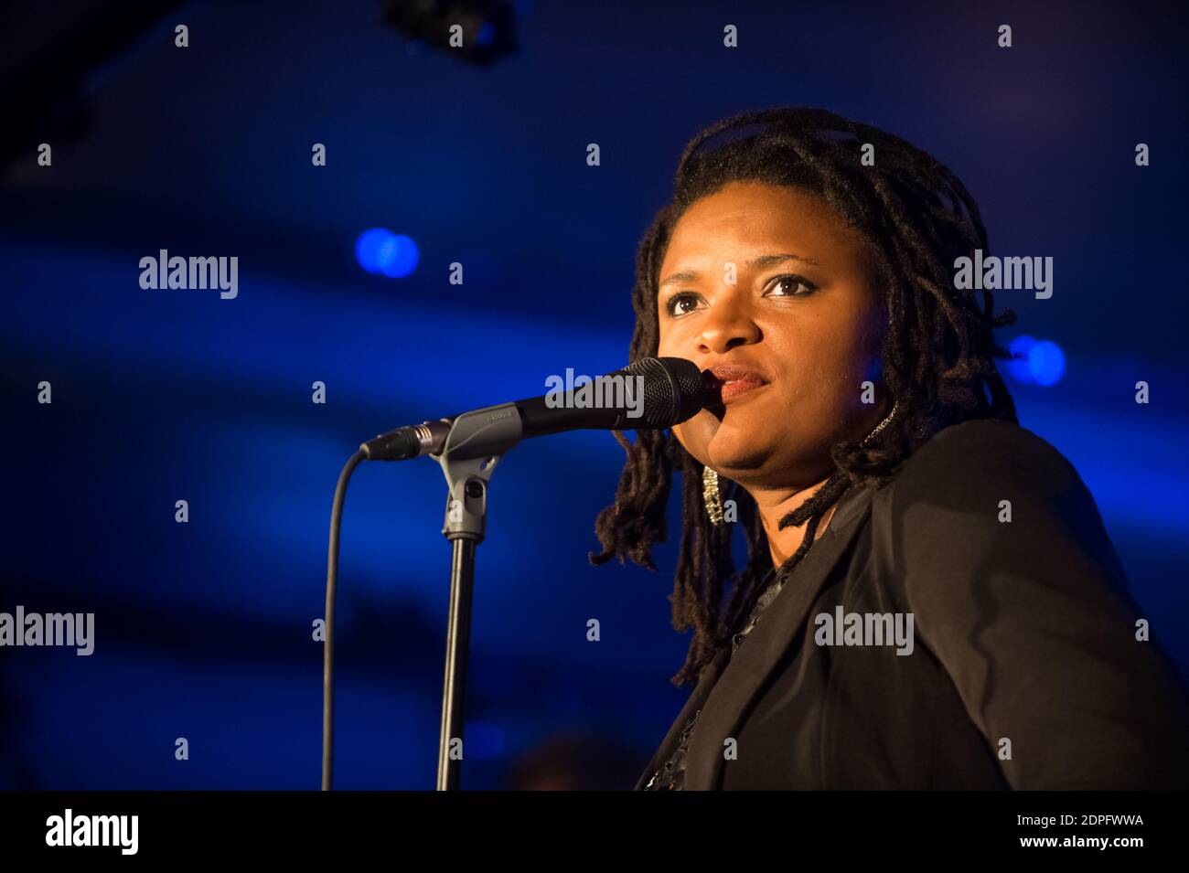 Lizz Wright performs live on stage at Montreux Jazz Festival in ...