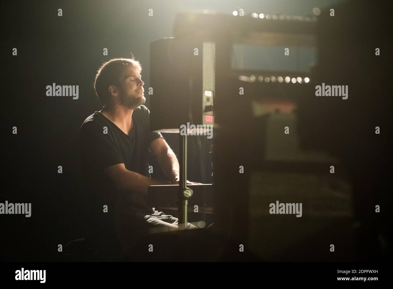 Nils Frahm performs live on stage at Montreux Jazz Festival in Montreux ...