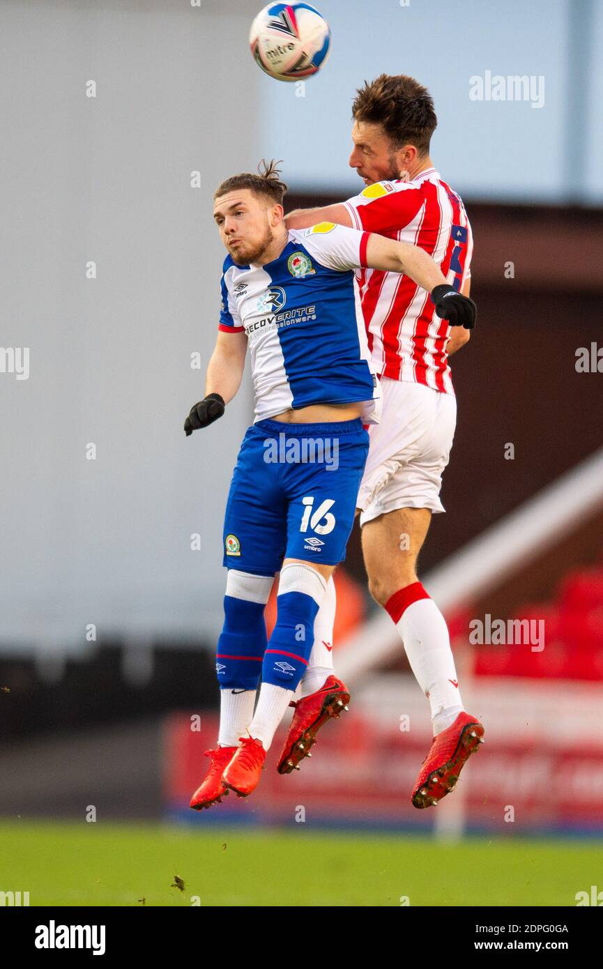 Stoke On Trent, UK. 19th Dec, 2020. Morgan Fox of Stoke City in an ...