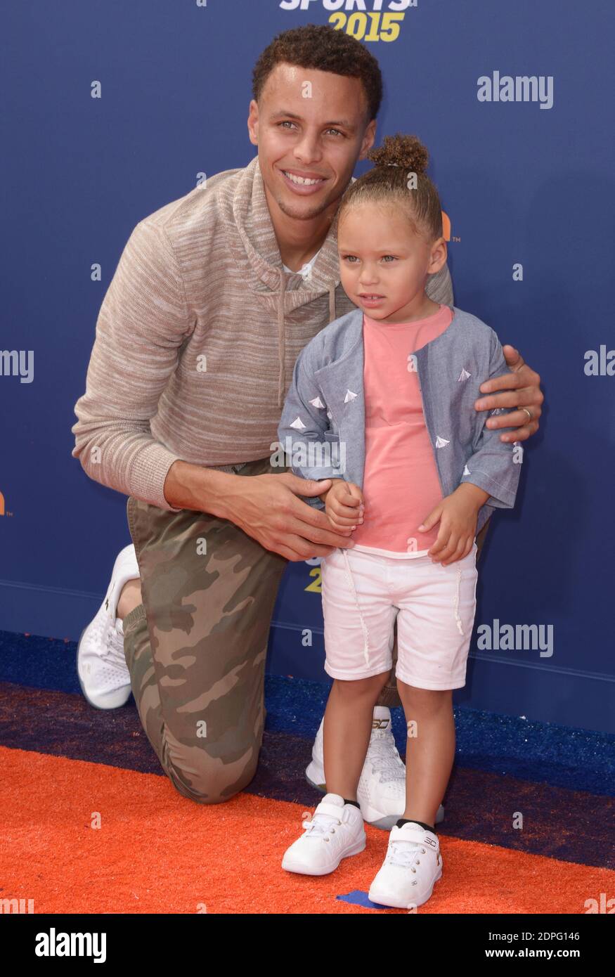 Stephen curry and riley curry hi-res stock photography and images - Alamy