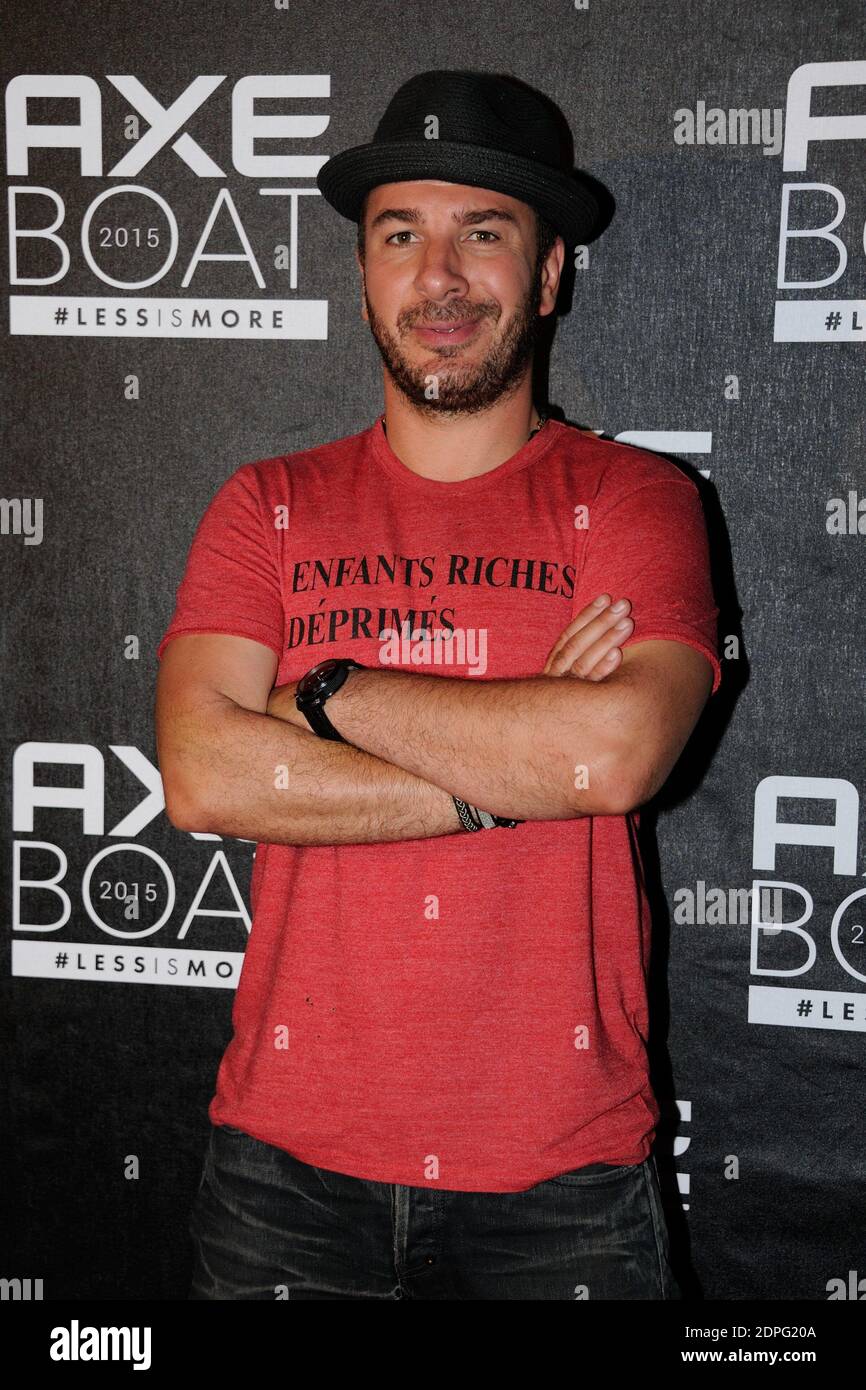 Michael Youn assiste a la Soiree Axe Boat au Palm Beach a Cannes ...